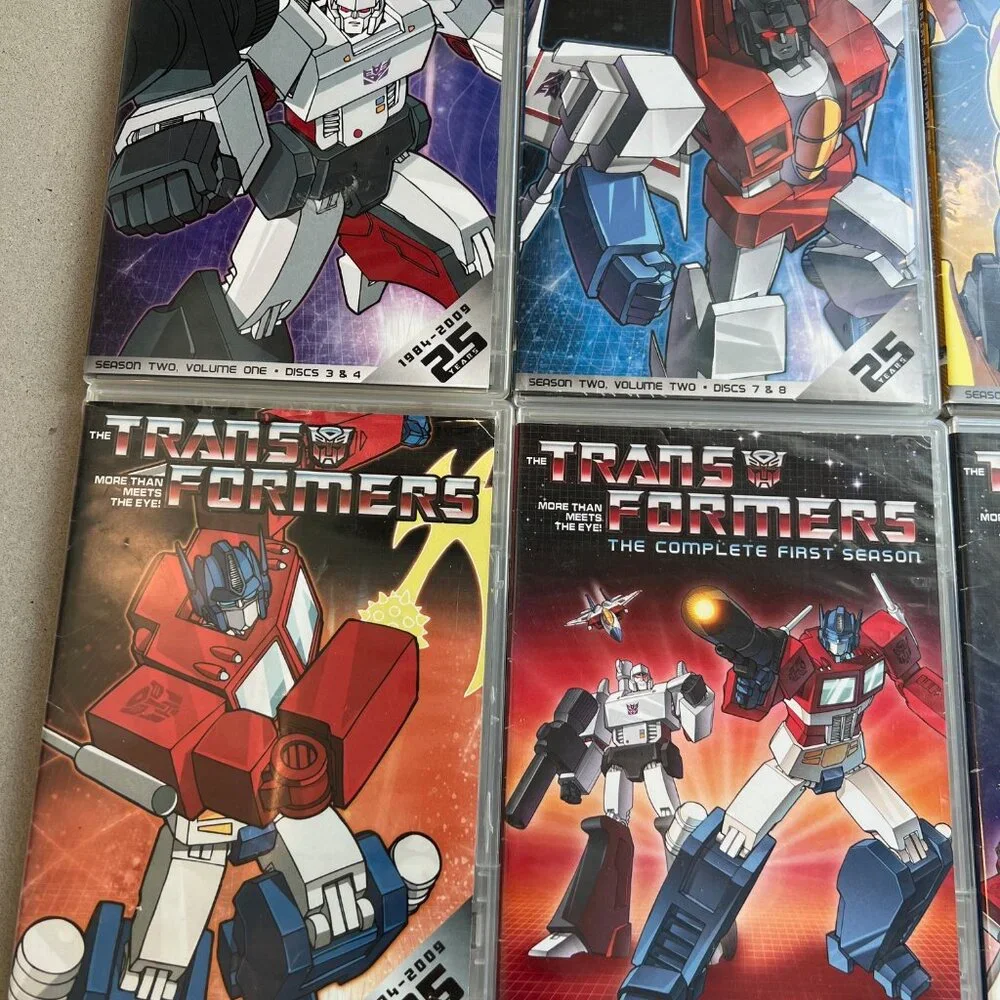 Media | Transformers G1 Animated Series 25th Anniversary Bundle Dvd Set ...